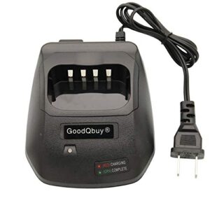 goodqbuy battery charging dock is compatible with wouxun radio kg-uv6d kg-uv2d kg883 kg669 kg619