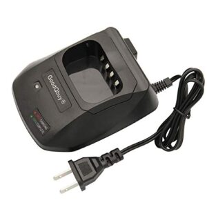 GoodQbuy Battery Charging Dock is Compatible with Wouxun Radio KG-UV6D KG-UV2D KG883 KG669 KG619