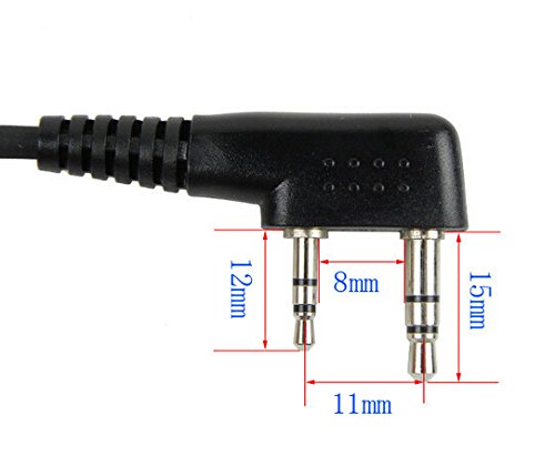 FANVERIM Copy Clone Cable Compatible with Baofeng Radio BF-F8HP BF-F9 UV-82 UV-82HP UV-82C UV-5RA UV-5RE Kenwood Wouxun