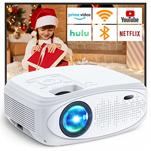 Projector, 9500L Projector with WiFi and Bluetooth - CRAZVIEW 5G Portable Video Projector, Outdoor Projector Native 1080P Support 350'' Display Compatible with Android/iOS/Tv Stick/Pc