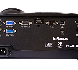 InFocus IN122a SVGA Wireless-Ready Projector, 3500 Lumens, HDMI, 2GB Memory