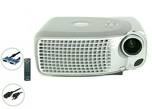 Dell 1100MP DLP SVGA Home Theater Projector HD 1080i 1400 ANSI Lumens w/bundle