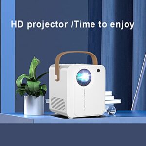 Projector, Hd Projector WiFi Projector 120ansi Home Video Projector Compatible with Hdmi/av/USB/Laptop/iOS & Android Smartphone Have You Tube App Movie Projector