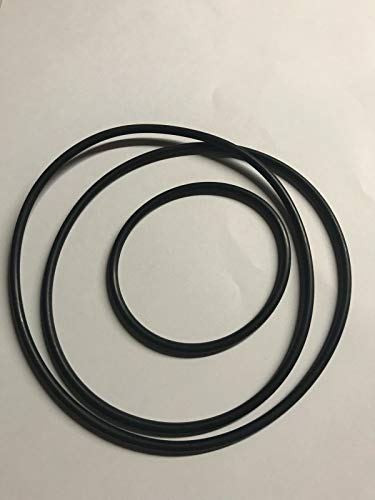 2 NEW Replacement BELTS for DeJur Dual 8 Film Projector Eldorado 84