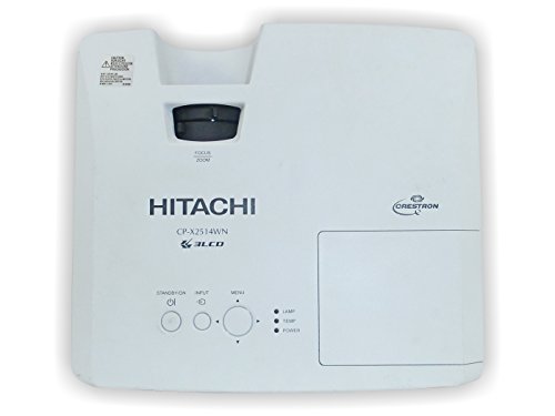 Hitachi CP-X2514WN LCD Projector 1080p HDTV 4:3 1024x768 XGA 3000:1 2700 lumens HDMI USB Ethernet 310 Watt