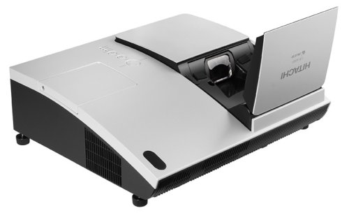 Hitachi CP-A52 XGA 2,000 Lumens Ultra Short Throw Projector with Side Mounted Hybrid Filter (Silver)