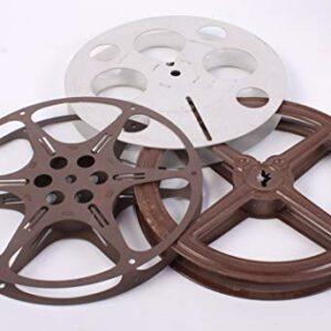 16MM 400FT Movie REELS, Metal, Set of 3