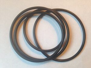 new 2 drive belt set elmo k-100sm 8mm film projector