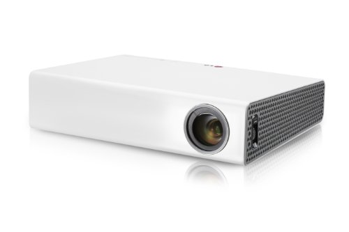 LG Electronics PA75U Slim LED Projector with WXGA Resolution WiDi and Smart TV (2013 Model)