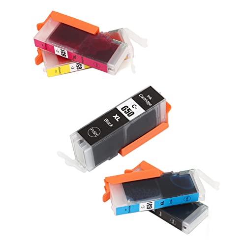 Ink Cartridge Printing Accessory Part Large Capacity Standard Design for PIXMA MG5460 MG5560 MG5660 MG6360 MG6460 MG6660 (BK BK C M Y 5 Colors)