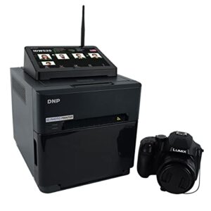 dnp id photo printer system with fz-80 camera and wireless lcd console