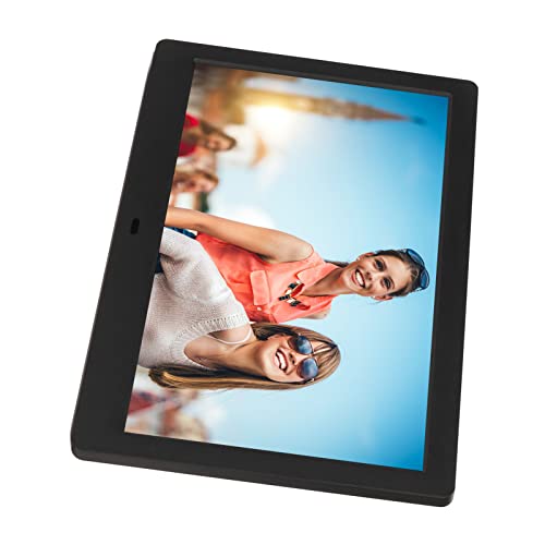 Digital Photo Frame, Auto on Off Timer 10in LCD Screen Electronic Photo Album for Home (US Plug)