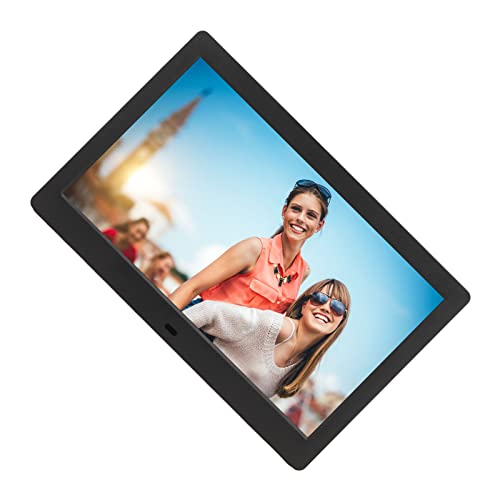 Digital Photo Frame, Auto on Off Timer 10in LCD Screen Electronic Photo Album for Home (US Plug)