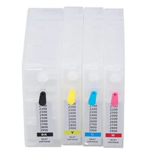 walfront 4pcs ink cartridge printer ink cartridge inkjet cartridge accessory for maxify ib4050 ib4150 mb5050 mb5150