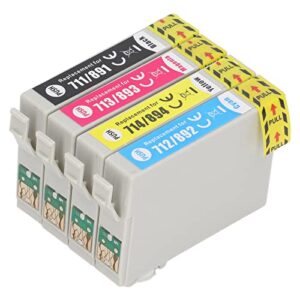 4pcs ink cartridge,high page capacity printer cartridge for stylus d78 d92 d120 dx4000 dx4050