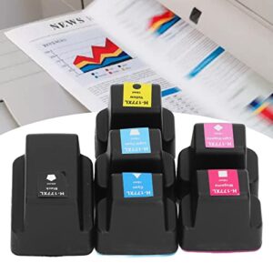 Hilitand Printer Ink Cartridge Smoothly Ink Output 6 Color Cartridge Combo Pack BK C M Y LC LM Ink Cartridge Set for Printing Photos Documents