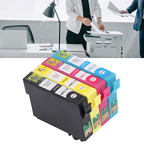 Fafeicy 4PCS Ink Cartridge Replacement for Stylus NX330, 430, for Workforce 520, 60, 435, 545, 630, 633, 635, 645, 840, 845, for WF 3520, 3530, 3540, 7010, 7510, 7520