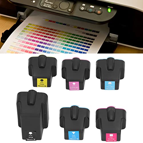 Fafeicy Ink CartridgeInk Cartridge Replacement 6 Color BK C M Y LC LM Cartridge Combo Pack Printer Ink Cartridge for 3210 3310