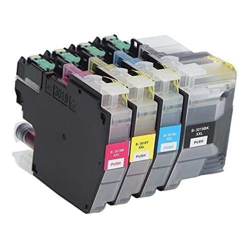 Hilitand 4 Color Ink Cartridge Inkjet Printer Cartridge with Ink Ink Cartridge for Office Printing Photos Test Papers Documents Printer Part