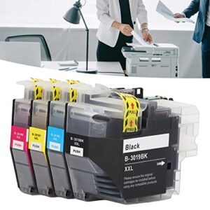 Hilitand 4 Color Ink Cartridge Inkjet Printer Cartridge with Ink Ink Cartridge for Office Printing Photos Test Papers Documents Printer Part