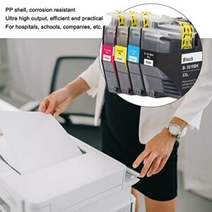 Hilitand 4 Color Ink Cartridge Inkjet Printer Cartridge with Ink Ink Cartridge for Office Printing Photos Test Papers Documents Printer Part