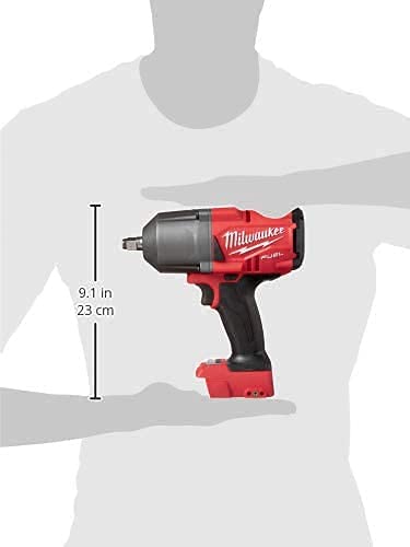 Milwaukee 2767-20 M18 Fuel High Torque 1/2-Inch Impact Wrench with Friction Ring