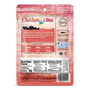 Chicken of the Sea Pink Salmon, Wild-Caught, Skinless & Boneless, 2.5-Ounce Packets (Pack of 12)