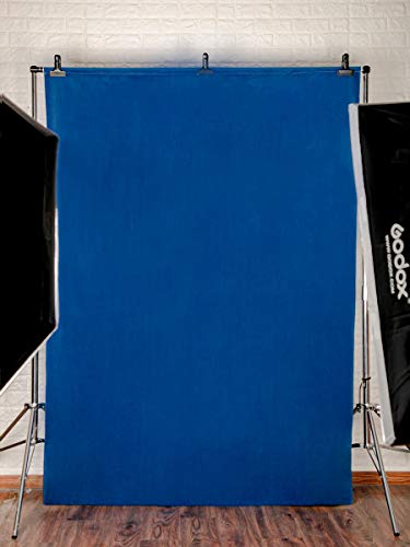 Kate 6ft×9ft Solid Blue Backdrop Portrait Background for Photography Studio