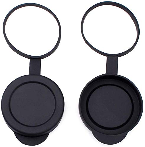 SVBONY Protective Rubber Objective Lens Caps for Fits Binoculars with Outer Diameter 52-54mm