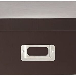 Pioneer Photo Albums B-1S/DB B-1S Photo Storage Box, Dark Brown