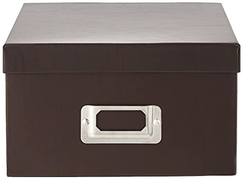 Pioneer Photo Albums B-1S/DB B-1S Photo Storage Box, Dark Brown