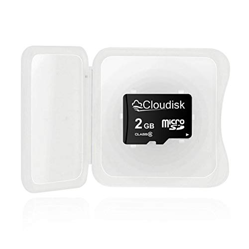 Cloudisk 5Pack 2GB Micro SD Card 2 GB MicroSD Memory Card Class6 with Card Reader + SD Adapter,Bulk Sale