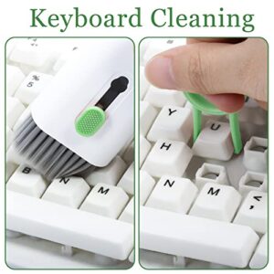 Laptop Screen Keyboard Earbud Cleaner Kit for Airpods Pro MacBook iPad iPhone iPod, walrfid Multi-Function Airpod Cleaning Pen Brush Tool Key Remover for PC Monitor TV Phone Computer Headphone