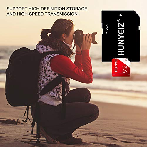 512GB Memory Card Micro SD Card 512GB High Speed Class 10 for Android Smartphone/Camera/Tablet and Drone（512GB