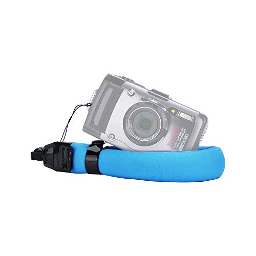 JJC Waterproof Camera Float Strap Cell Phone Float Strap Compatible with Olympus TG-6 TG-5 TG-4 Nikon W300 W100 Canon D30 Fuji XP140 XP130 XP90 XP80 & Smartphone Cell Phone Inside Waterproof Case