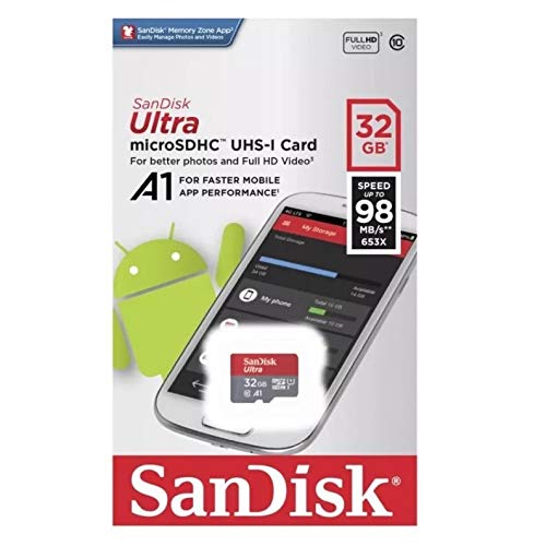 SanDisk 32GB Ultra Micro SDHC Memory Card Class 10 Works with Kodak Smile and Kodak Printomatic Instant Film Camera (SDSQUAR-032G-GN6MN) Bundle with (1) Everything But Stromboli Micro Card Reader