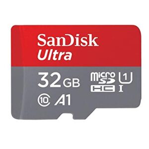 SanDisk 32GB Ultra Micro SDHC Memory Card Class 10 Works with Kodak Smile and Kodak Printomatic Instant Film Camera (SDSQUAR-032G-GN6MN) Bundle with (1) Everything But Stromboli Micro Card Reader