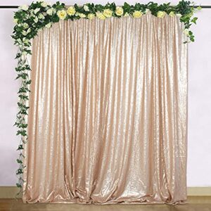 shinybeauty photobooth background best choice-7ftx7ft-champagne-sequin photography backdrop curtains for wedding