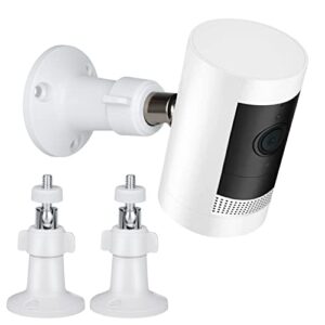 Security Wall Mount for Arlo Pro, Arlo Pro 2, Arlo Ultra, Arlo Pro 3, Arlo Go, Arlo Essential Spotlight Camera, Adjustable Indoor/Outdoor Mounting Bracket for Your Surveillance Camera (2 Pack)