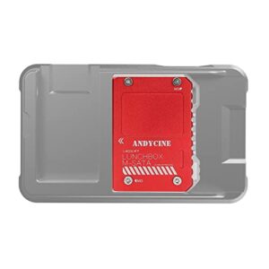 andycine magnalium case for msata ssd compatible for atomos ninja v,v+, ninja flame, ninja inferno, and shogun inferno  with msata to sata adapter