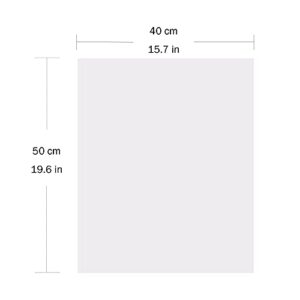 Selens Professional White Gel Lighting Filter, 15.7 x 19.6 Inches Photography Diffusion Paper for Photo Studio Light Diffuser Sheet for Light Red Head Light Strobe Flashlight, 6 Packs