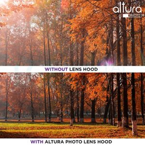 (Canon EW-83H Replacement) Altura Photo LH-83H Lens Hood for Canon EF 24-105mm f/4L is USM Lens