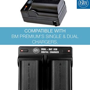 BM Premium 2 LP-E6N Batteries for Canon EOS R, EOS R5, EOS 90D, EOS 60D, EOS 70D, EOS 80D, EOS 5D II, EOS 5D III, EOS 5D IV, EOS 5Ds, EOS 6D, EOS 6D II, EOS 7D, EOS 7D Mark II, C700, XC10, XC15 Camera