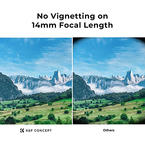 K&F Concept 52mm MC UV Protection Filter Slim Frame with 18-Multi-Layer Coatings for Camera Lens (K-Series)