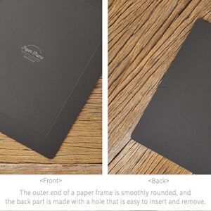 Monolike Paper Photo Frames 8x10 Inch Black 10 Pack - Fits 8"x10" Pictures