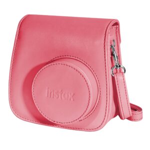 fujifilm instax groovy camera case for instax mini 8 and 9 – raspberry