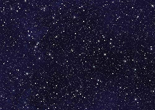 Night Sky Star Universe Space Theme Starry Photo Background Galaxy Stars Children Boy or Girl Birthday Party Photography Backdrops Newborn Baby Shower Banner 5x3ft Vinyl