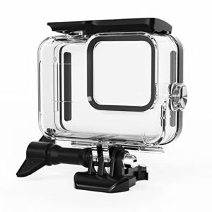 OKFUN 44M/144FT Waterproof Case for Go Pro Hero 8 Black, Protective Underwater Dive Housing Shell with Bracket Accessories for Go Pro Hero8 Action Camera