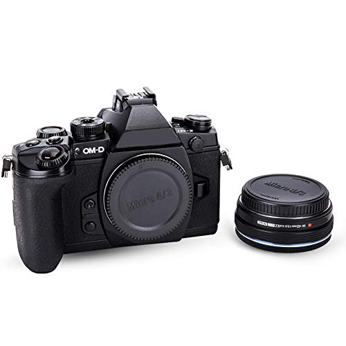 2 Pack JJC Body Cap and Rear Lens Cap Cover Kit for Micro 4/3 DSLR Cameras and Micro 4/3 Mount Lenses