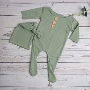 Zeroest Newborn Photography Outfits Boy Newborn Photography Props Newborn Boy Photoshoot Outfits Newborn Photoshoot Props Boy Girl (Green 1#)